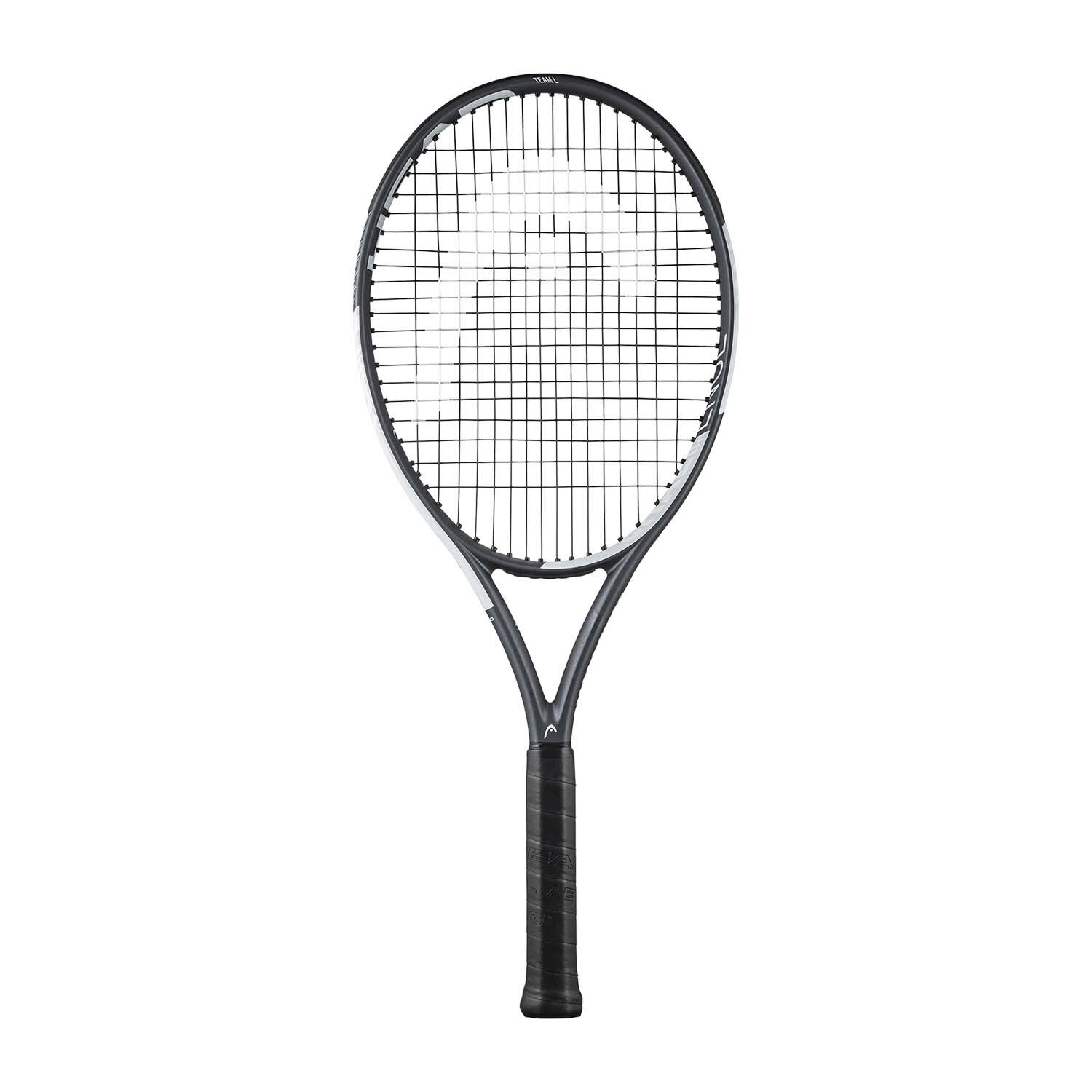 Ракетка для большого тенниса HEAD IG Challenge Team L (stealth) со струнами 235454-10 (Ручка: 1)