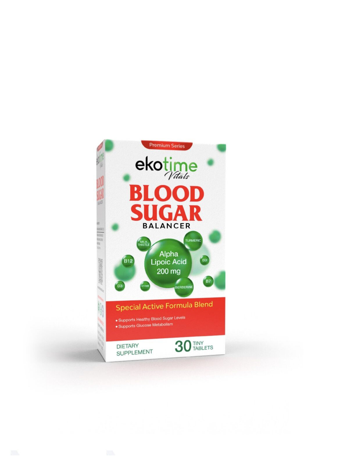 Балансер сахара в крови EcoTime blood sugar/ экотайм 30таблеток