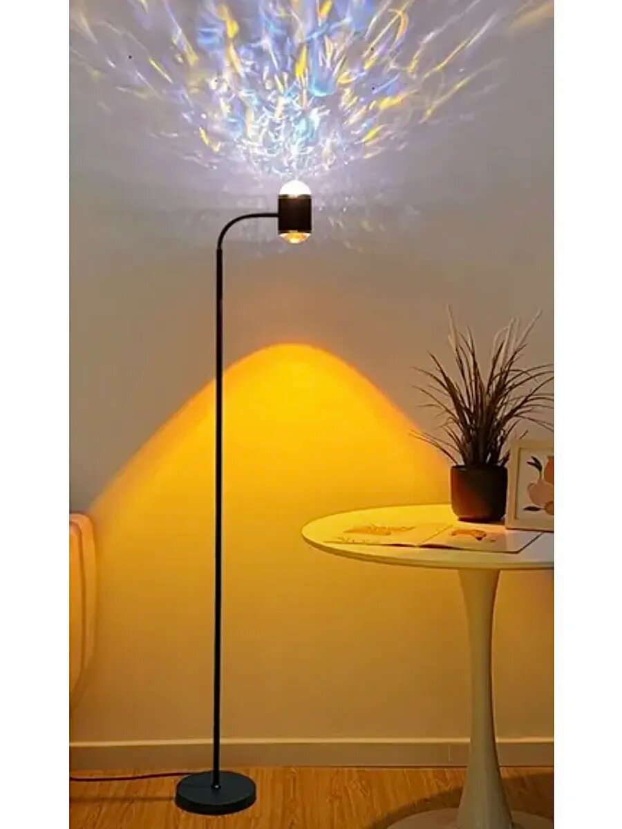 Торшер напольный закатная лампа