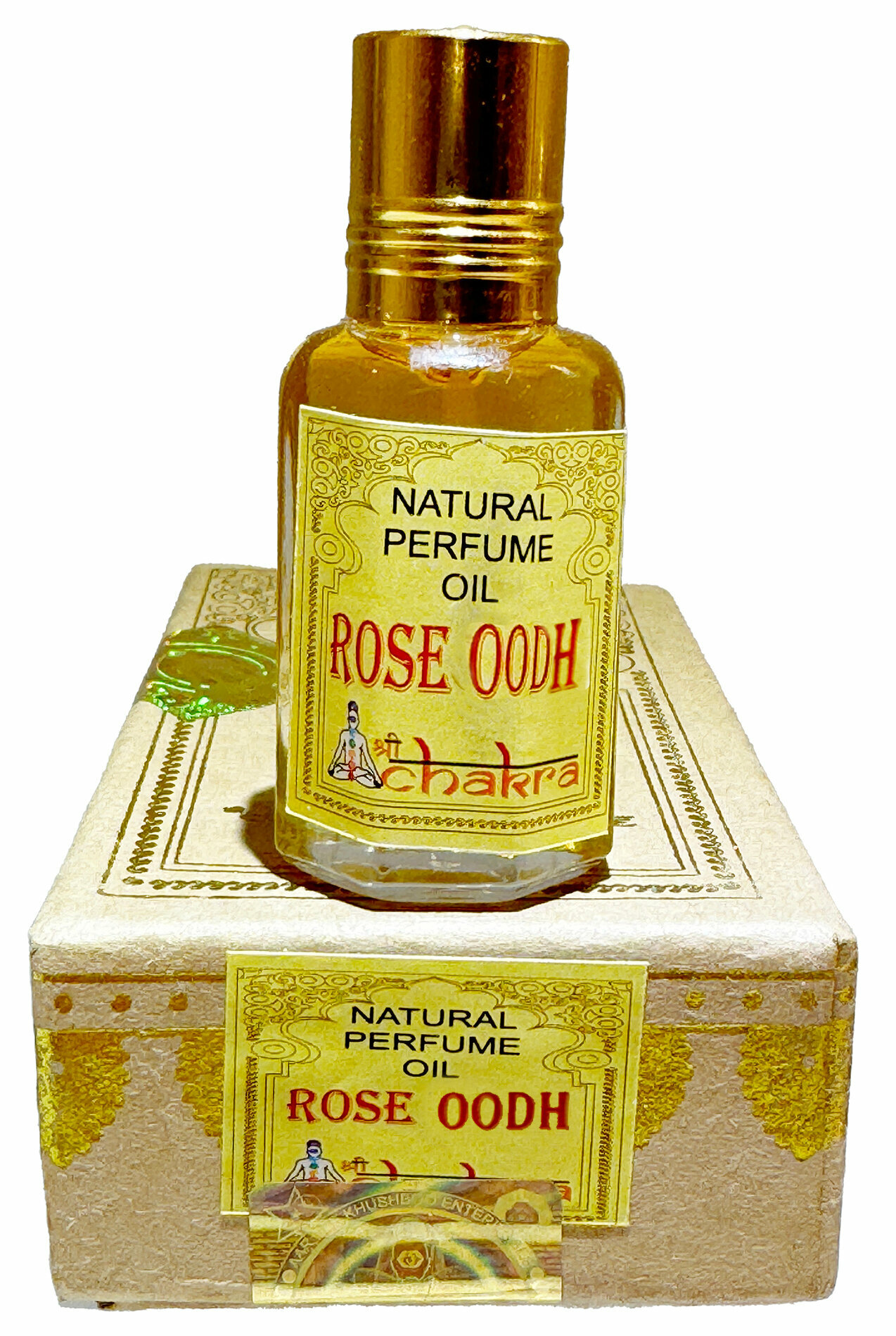 Масло эфирное Роза и Уд, Rose Oodh Chakra Perfume, 10 мл