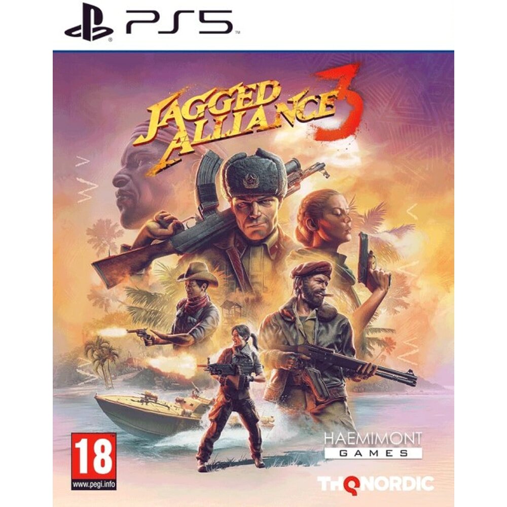 Игра Jagged Alliance 3 (PS5, русские субтитры) Haemimont Games Blu-ray диск 18+
