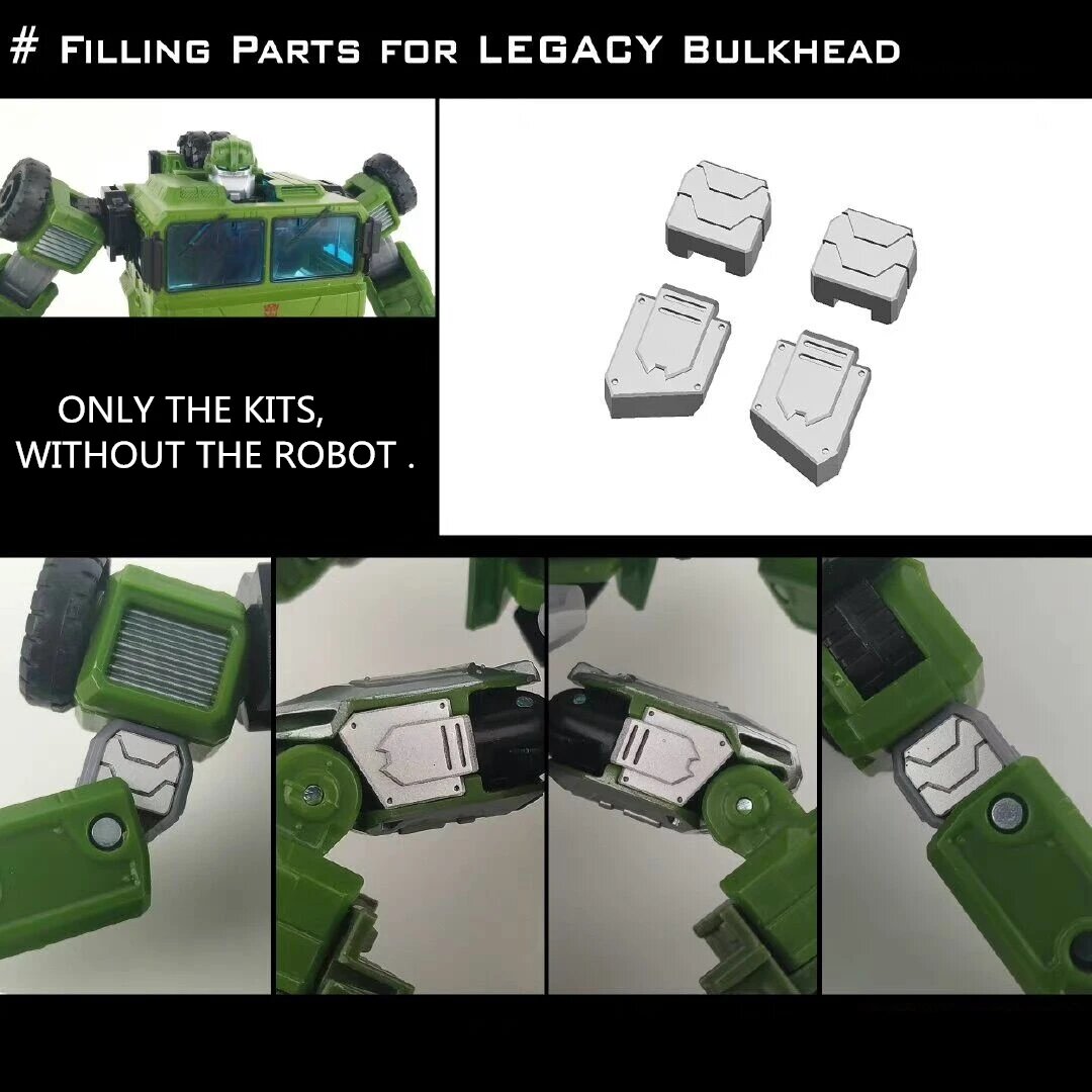 Shockwave Lab набор деталей для обновления трансформера Legacy Springer Skids Зеленый, For Bulkhead