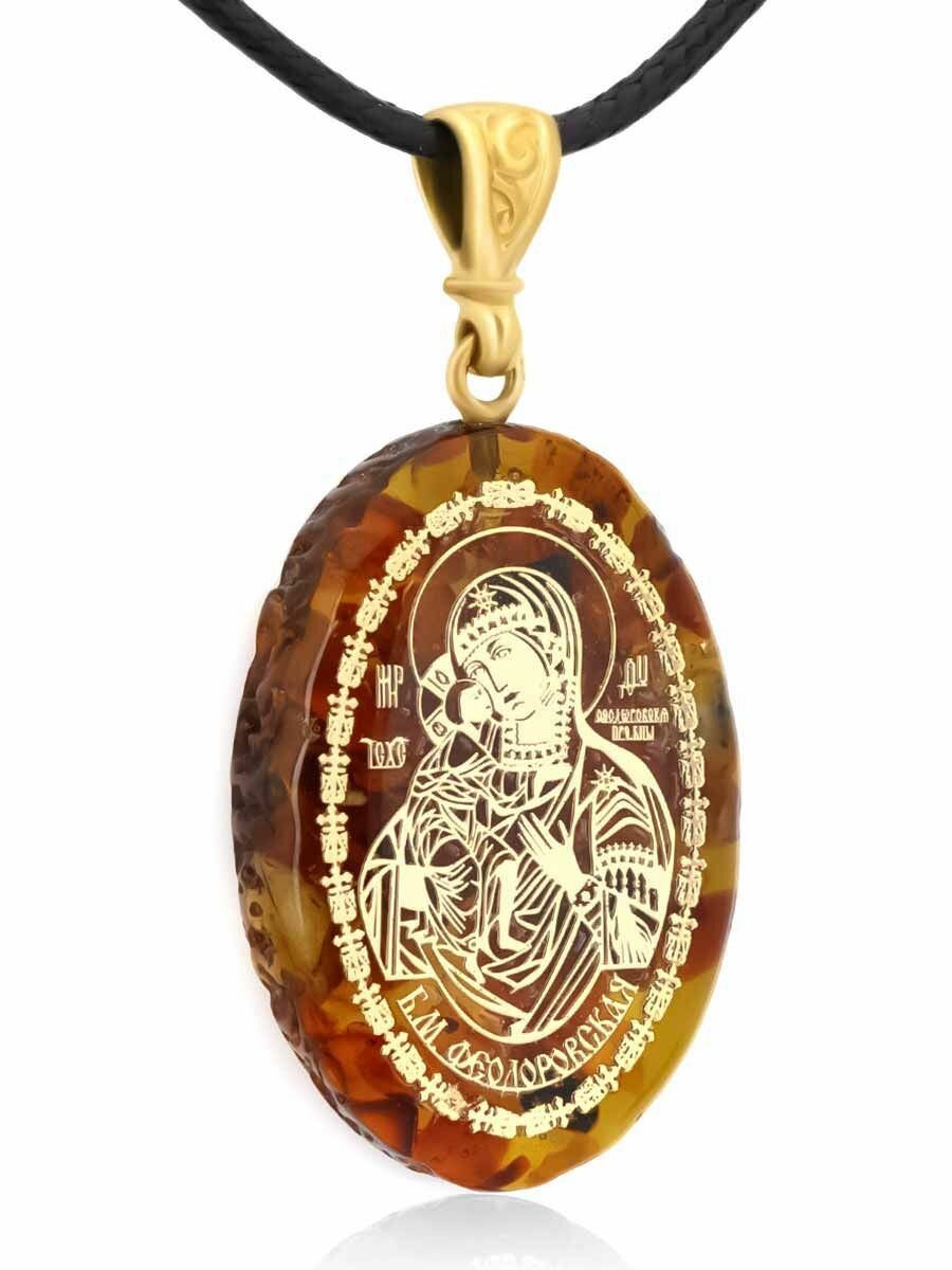 Подвеска, янтарь