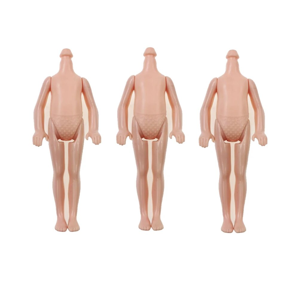 Кукольное тело Sevrwell 11,5 см бежевое 5 дюймов 3 Piece