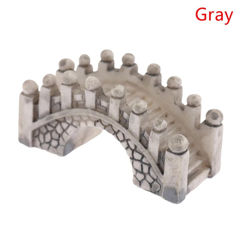 Миниатюрный каменный мост для мини-сада