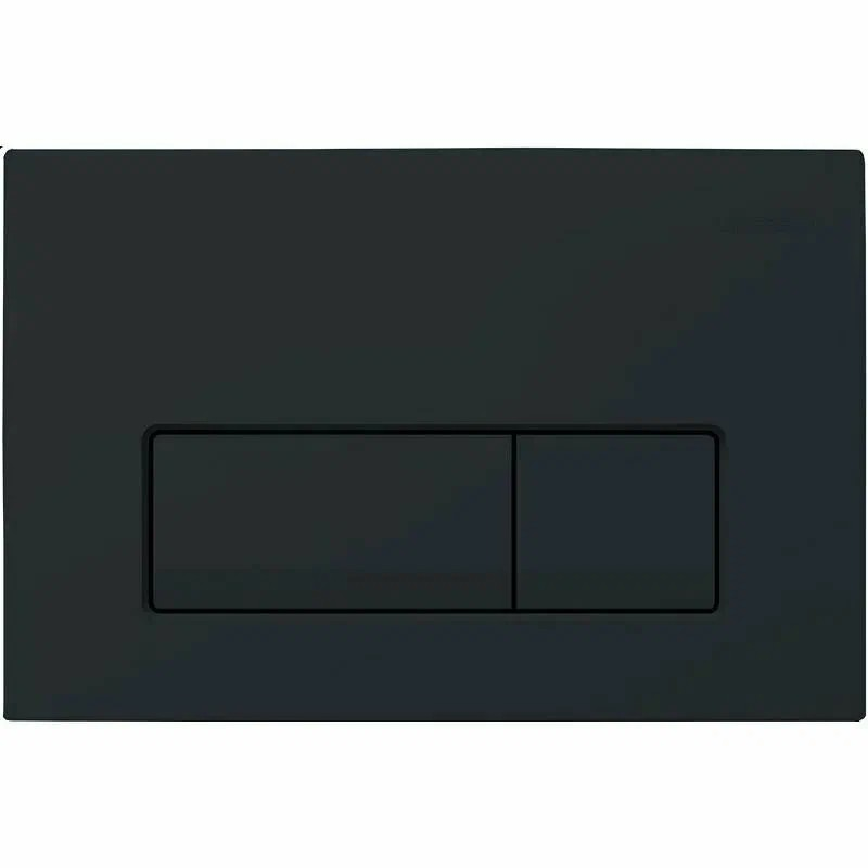 Клавиша смыва Geberit Delta 50 115.119.14.1 черная матовая не оставляет отпечатков