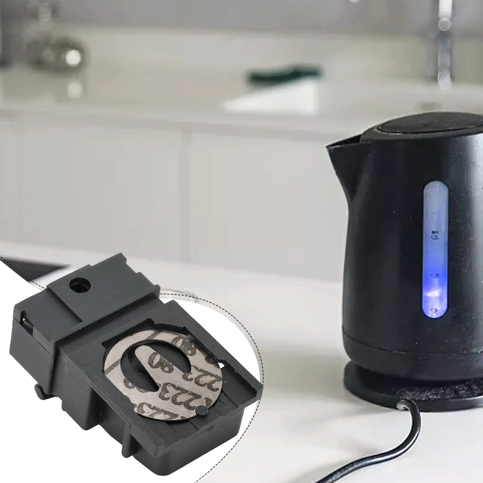 Детали для электрического чайника TM-XD-3 100-240 В 13A T125 Термостатный переключатель Кухонные аксессуары Пластиковый и металлический кнопочный контроллер 1 шт.