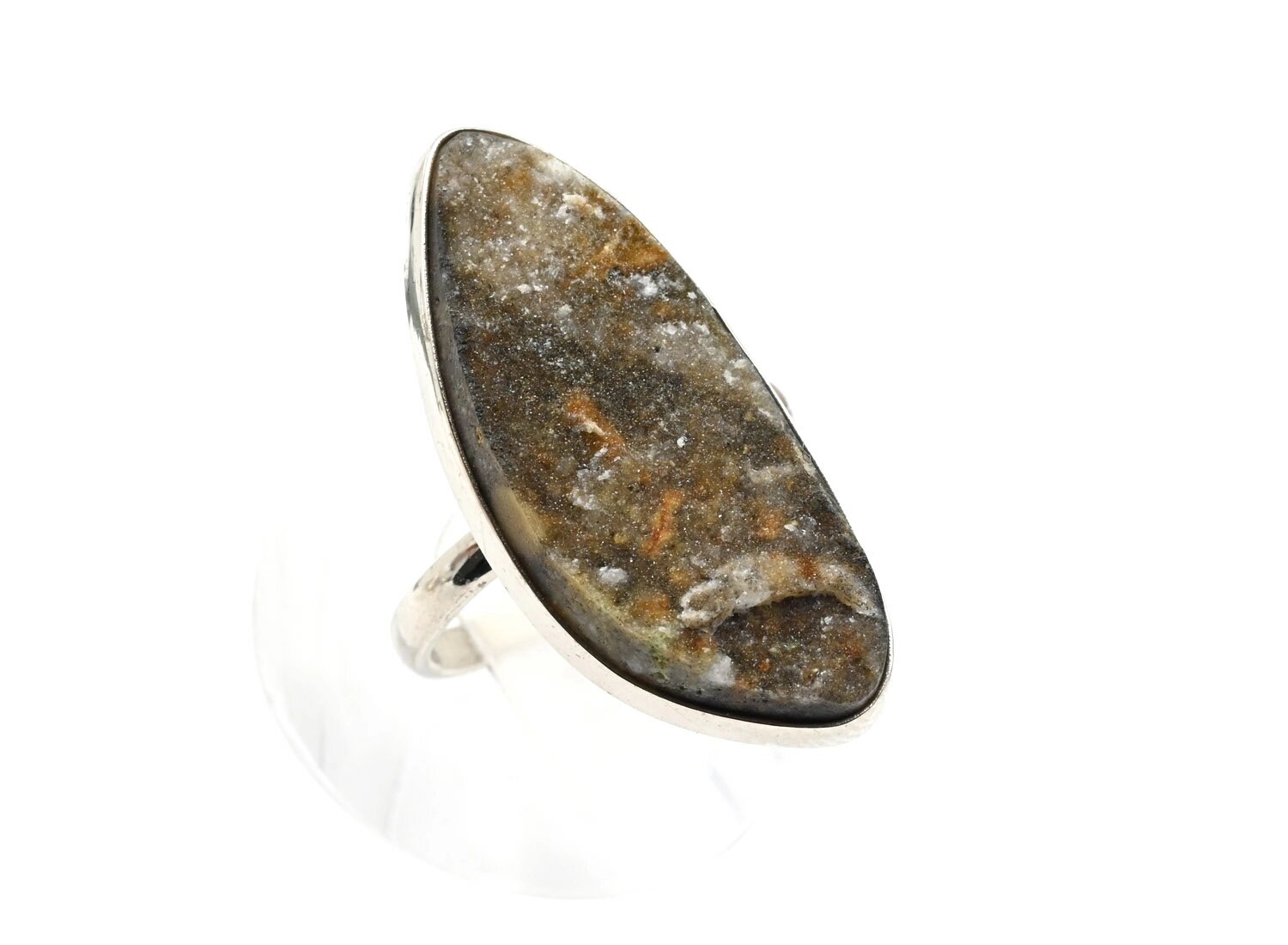 Кольцо, халцедон