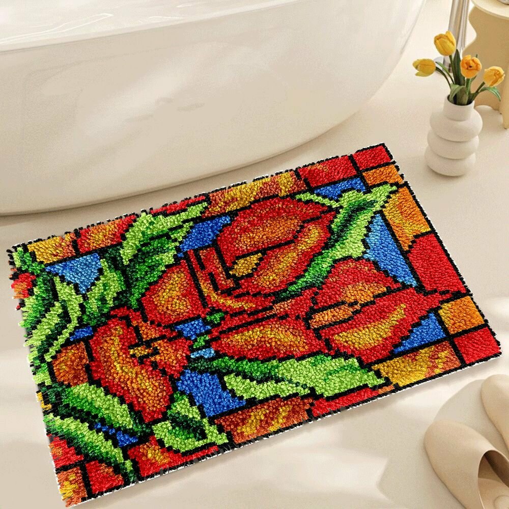 Набор для вышивания в ковровой технике (52 х 38 см) / Shuoshi Craft DT65