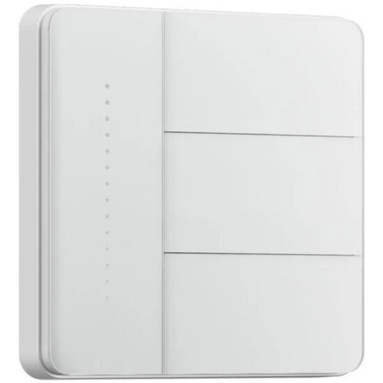 Умный настенный выключатель Aqara Z1 Pro (3 клавиши), цвет: белый, модель ZNQBKG44LM_wh
