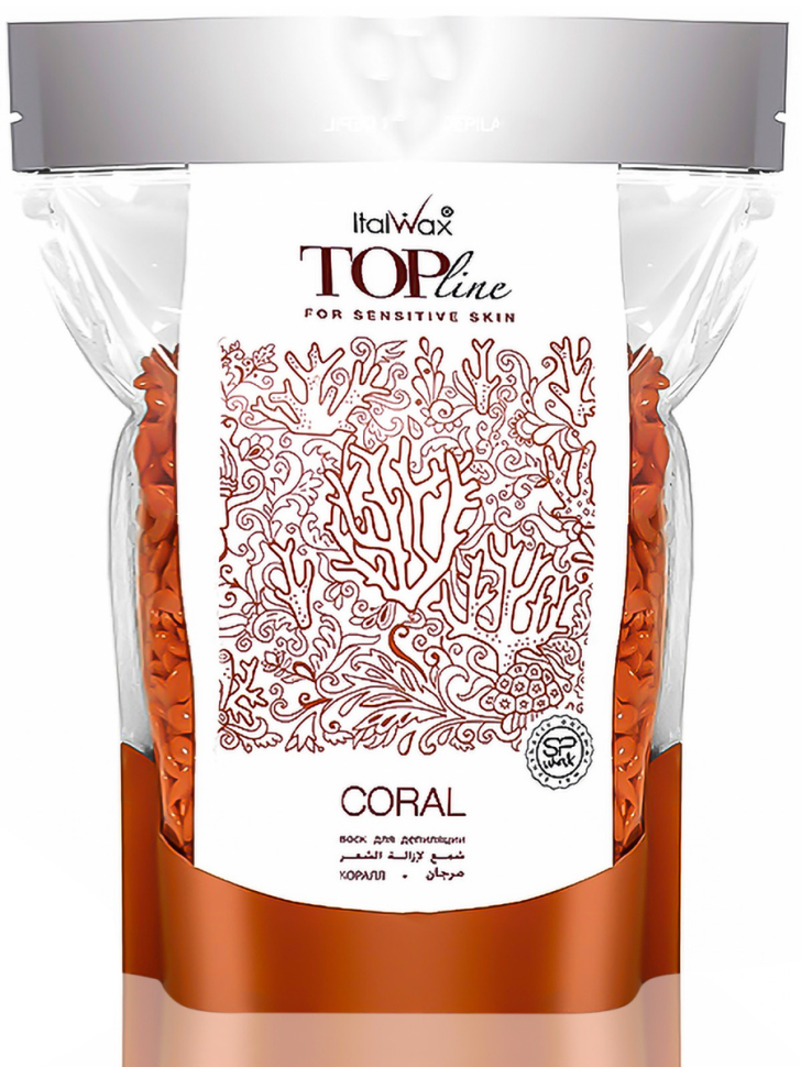 Воск Top Line Coral плёночный 750 г Italwax