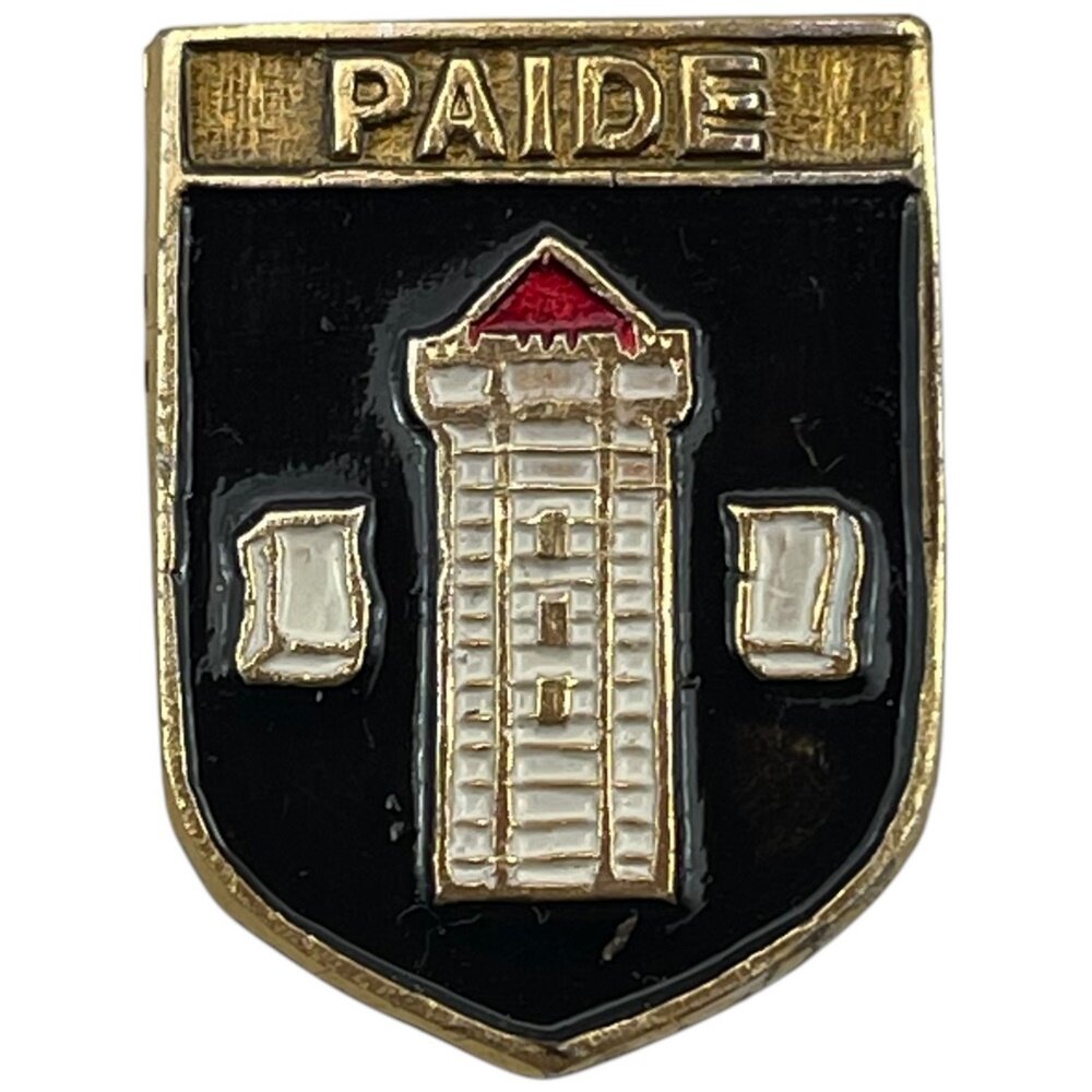 Знак "Paide. Гербы городов Эстонии межвоенного периода" (Пайде) 1991-2004 гг. (КЭМЗ)