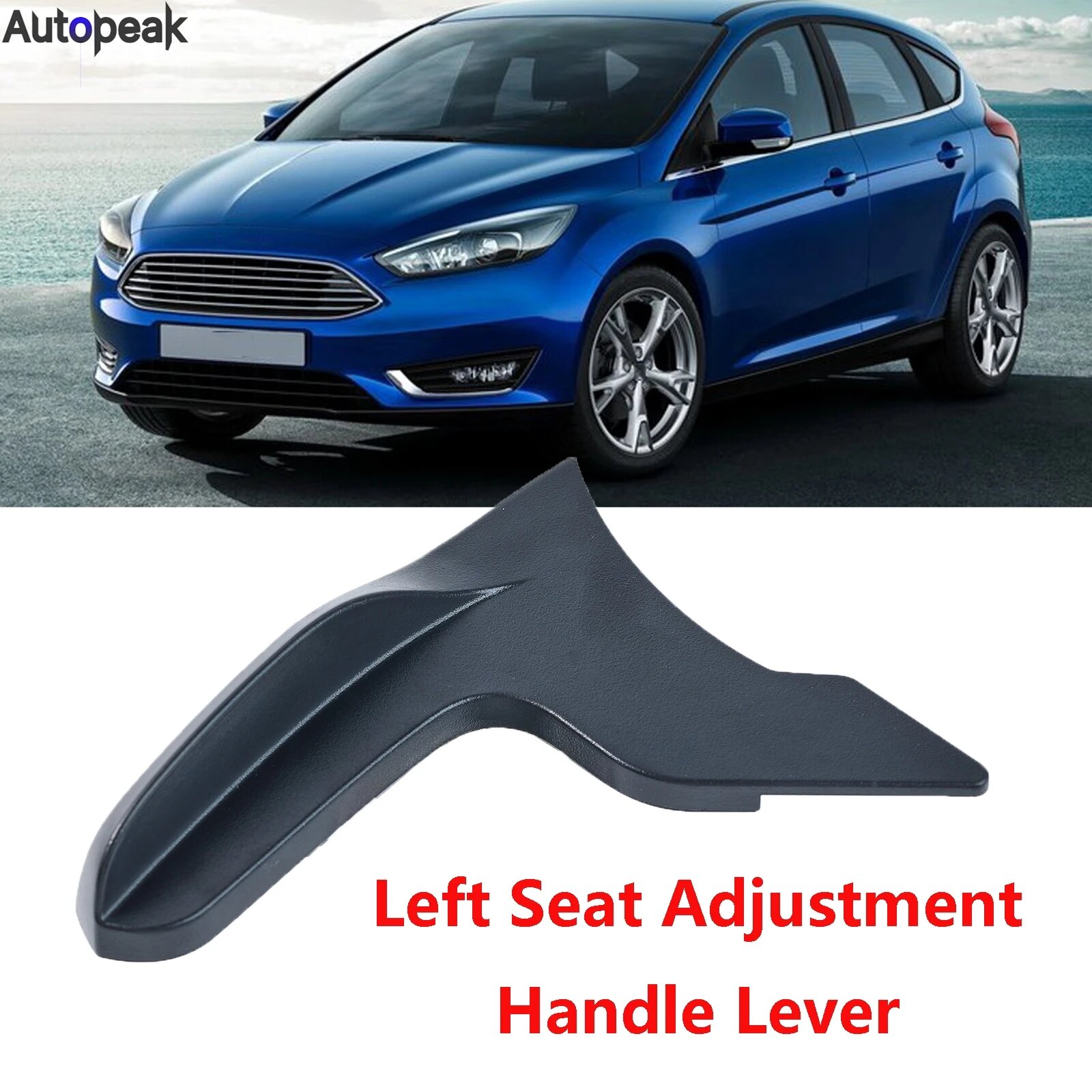 1X для Ford Focus C-max Fiesta, регулировочная ручка сиденья, рычаг передний левый 8A61A61735AA 1531242 8A61-A61735-AA BE8Z- 5461753 -AA