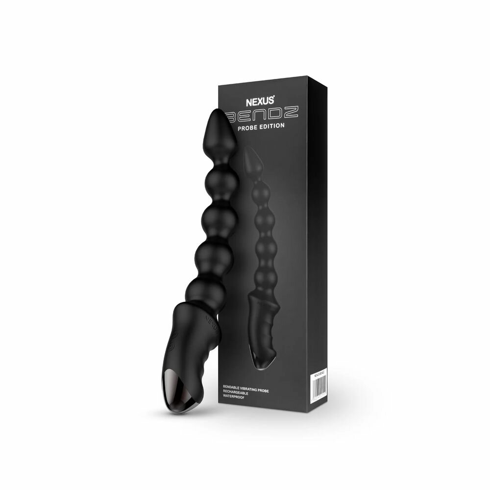 Гибкий вибростимулятор Nexus Bendz 6 режимов вибрации, черный