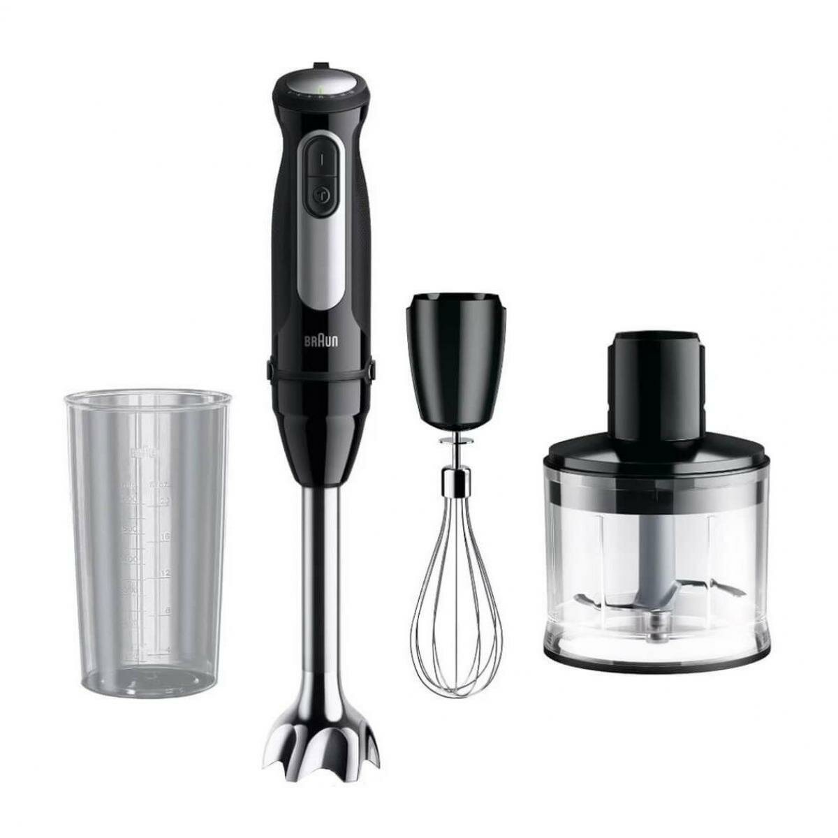Блендеры погружные Braun Блендер погружной Braun MQ55236MBK Чёрный