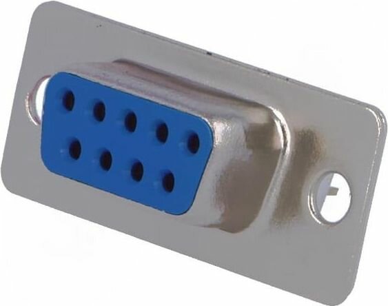 Разъем CONNFLY DS1034-09FUNSISS D-Sub PIN 9 гнездо "мама" прямой THT 5А 15мОм 1 шт