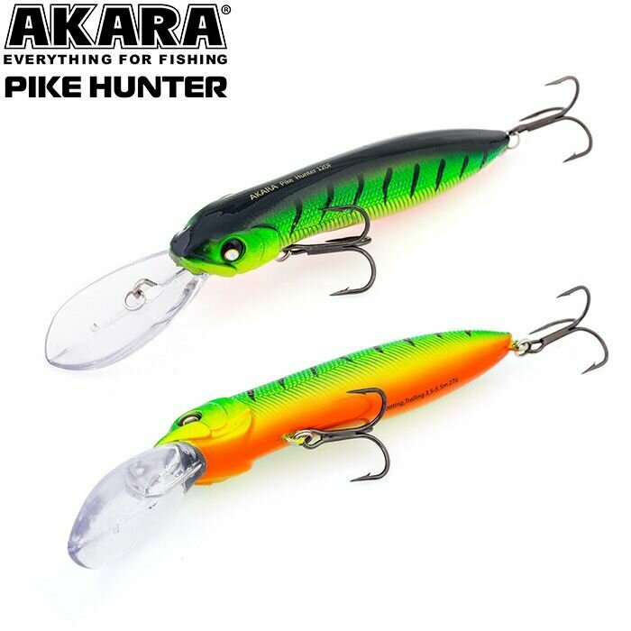 Воблер Akara Pike Hunter 120F 27гр. (1 oz 4,7 in) A99