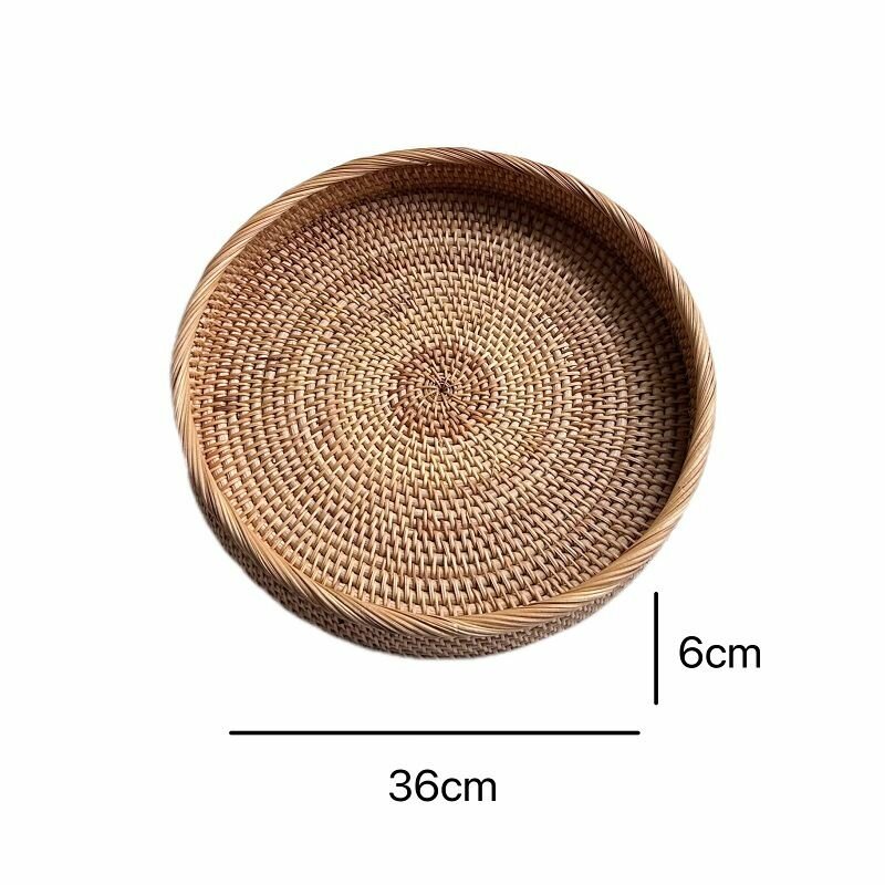 Поднос из тростника Лоток для столовых приборов35CM х 6 см, 1 шт