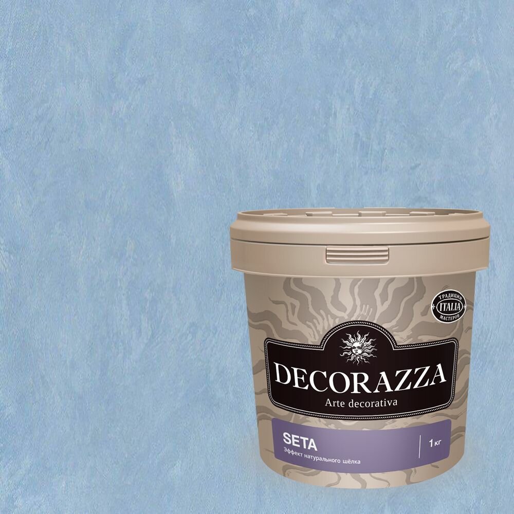 Декоративная штукатурка с эффектом натурального шелка Decorazza Seta (1кг) ST 11-151