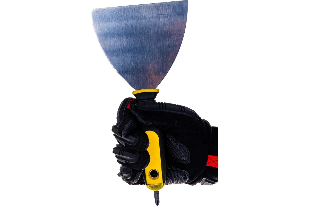 HARDY малярный шпатель с отверткой 125 мм нержавеющая сталь rost frei 0830-760012