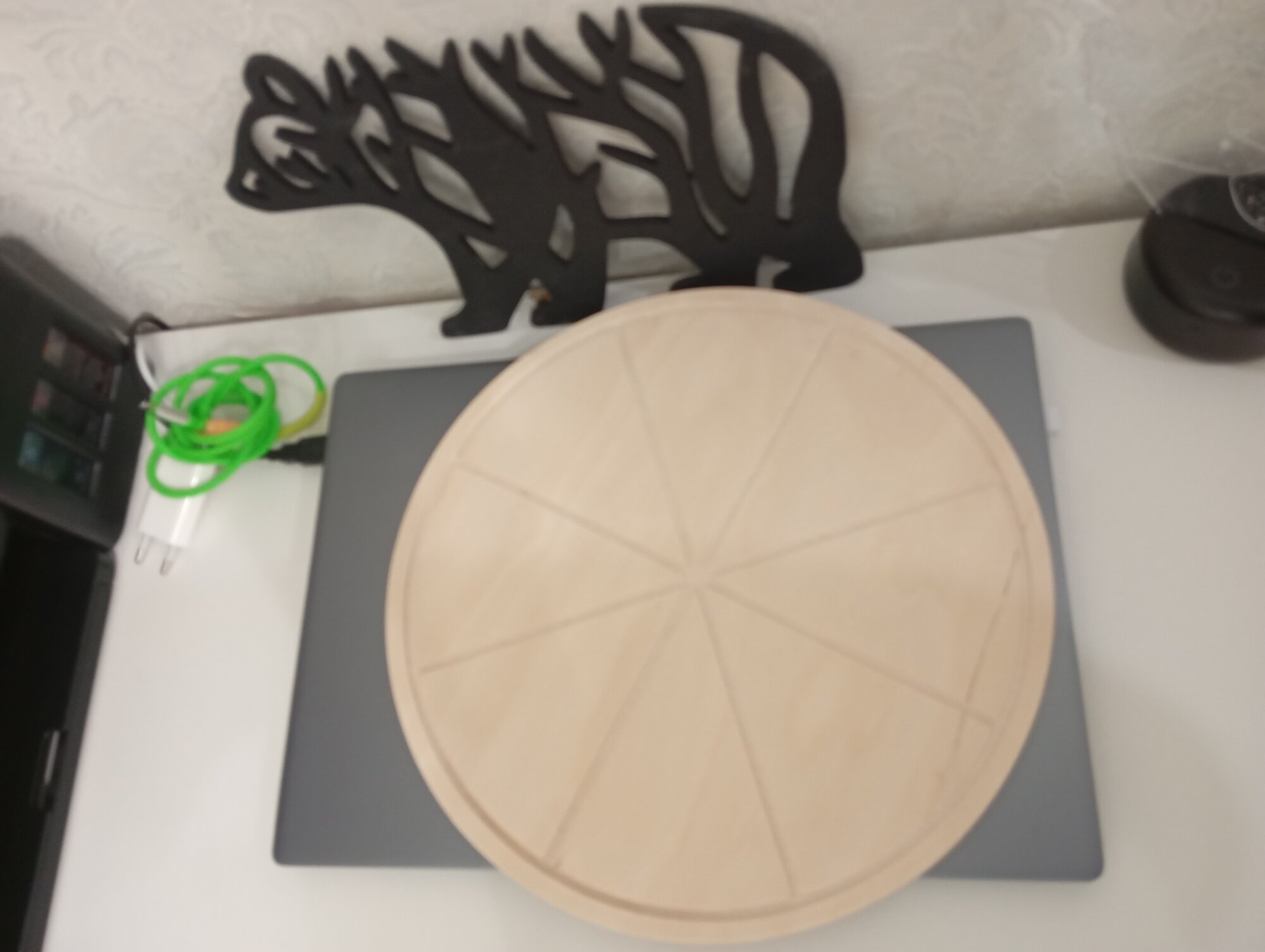 Доска для пицы и пирогов из фанеры 8мм