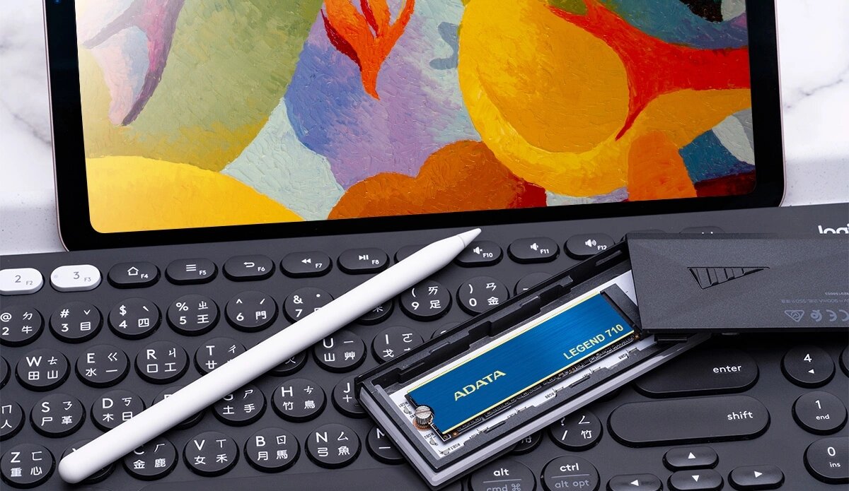 Накопитель SSD A-Data PCIe 3.0 x4 2TB ALEG-710-2TCS Legend 710 M.2 2280