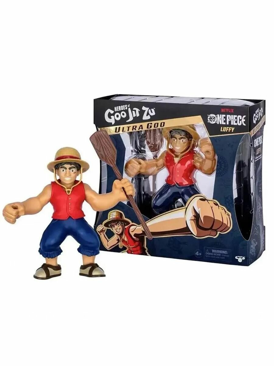 Игрушка GooJitZu "Луффи", тянущаяся, пластик, цвет порнография