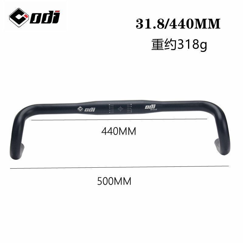 Велосипед ODI, алюминиевый сплав, внешняя изогнутая ручка