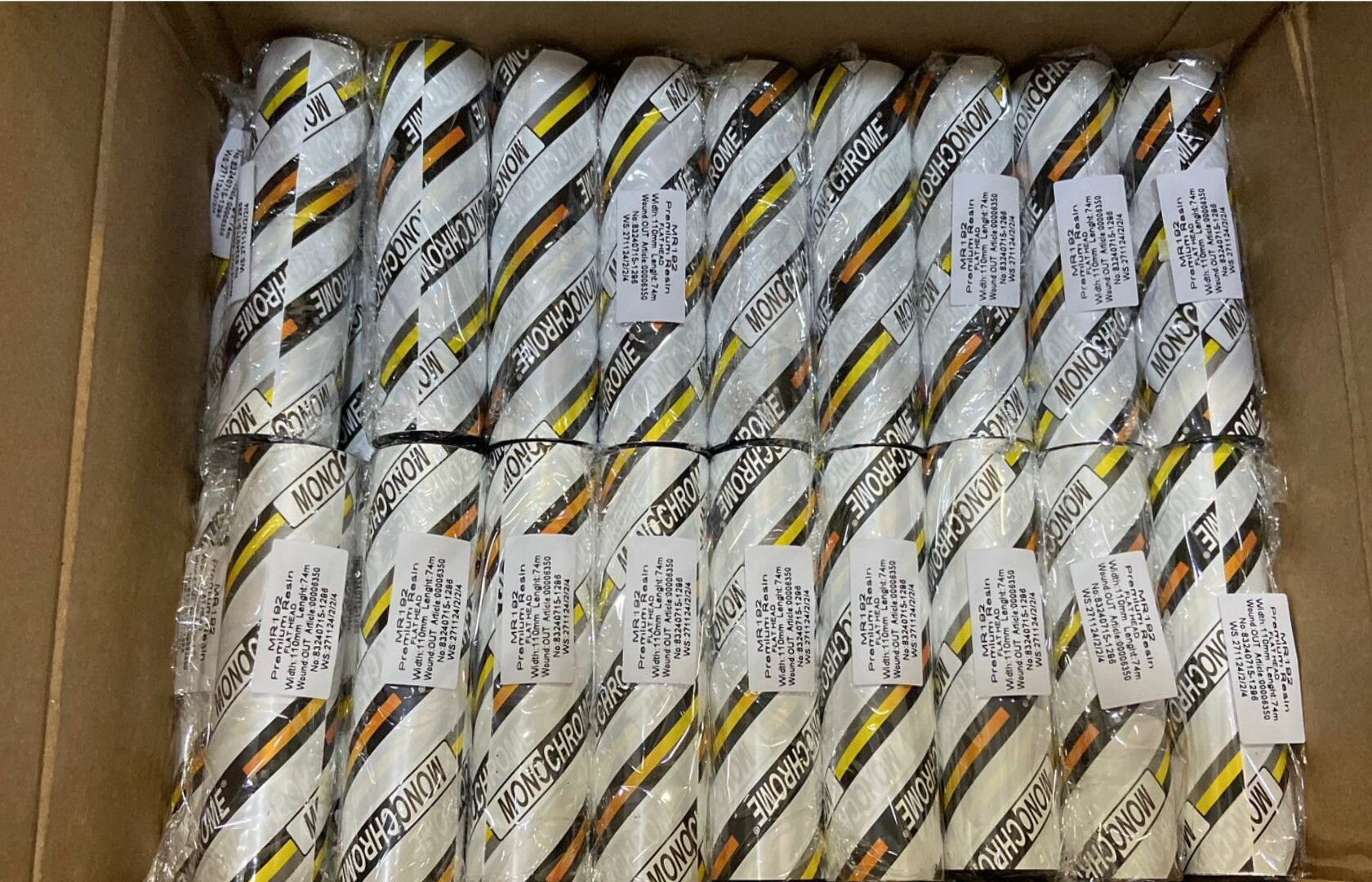 Красящая лента риббон RESIN 110х74 (out x 0.5)/ 30 штук в коробке