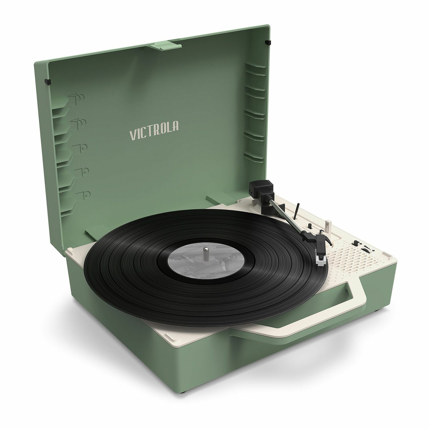 Фонограф для виниловых пластинок Victrola The Re Spin Portable Suitcase LP