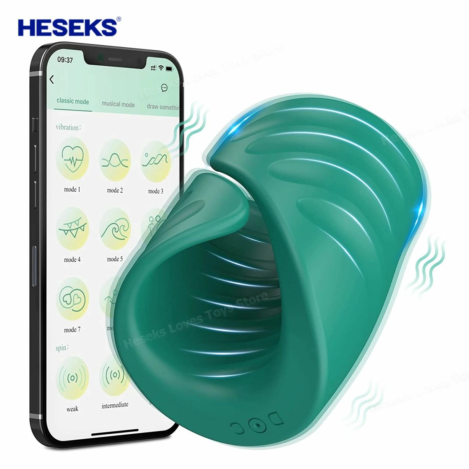 HESEKS могут использовать управляемое приложением устройство для мужской мастурбации - вибратор для тренировки пениса