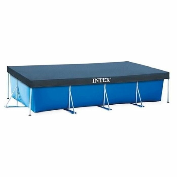 Тент для бассейна Intex на прямоугольный каркасный, 300х201 см (28038)