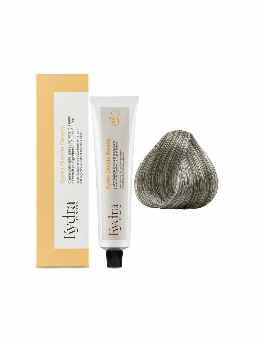 SB12 Краска для волос KYDRA BLONDE BEAUTY SUPER BLONDE ASH PEARL, 60 мл
