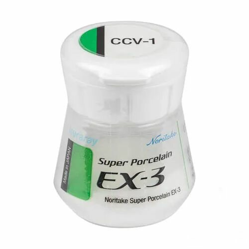 Стоматологический материал Noritake EX-3. Масса керамическая для металлокерамики Норитаки. Пришеечная масса Clear Cervical CCV-1 (10 гр)