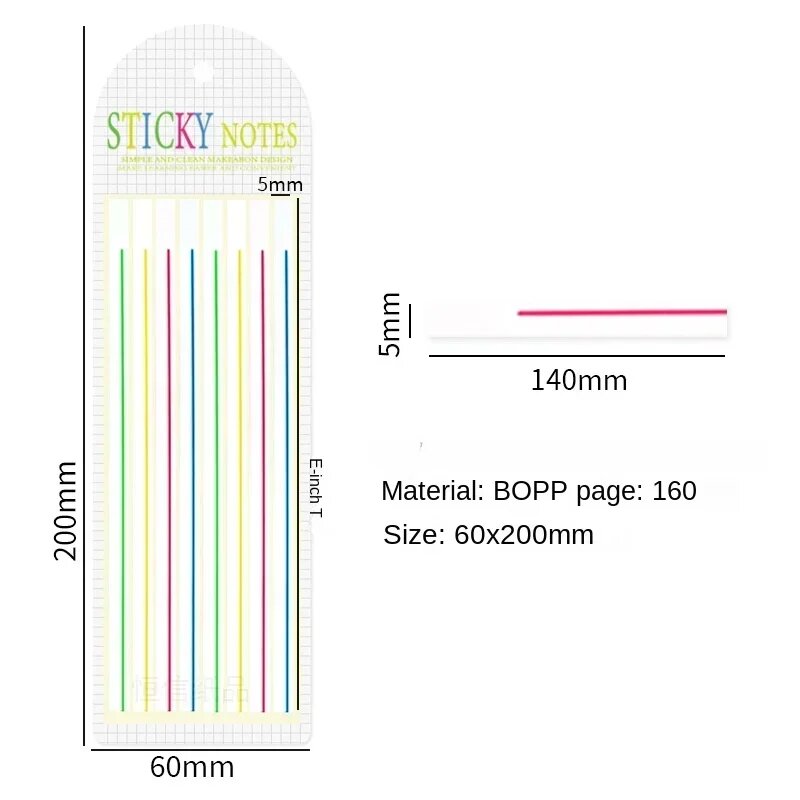 Водонепроницаемые цветные заметки Pelsone 6