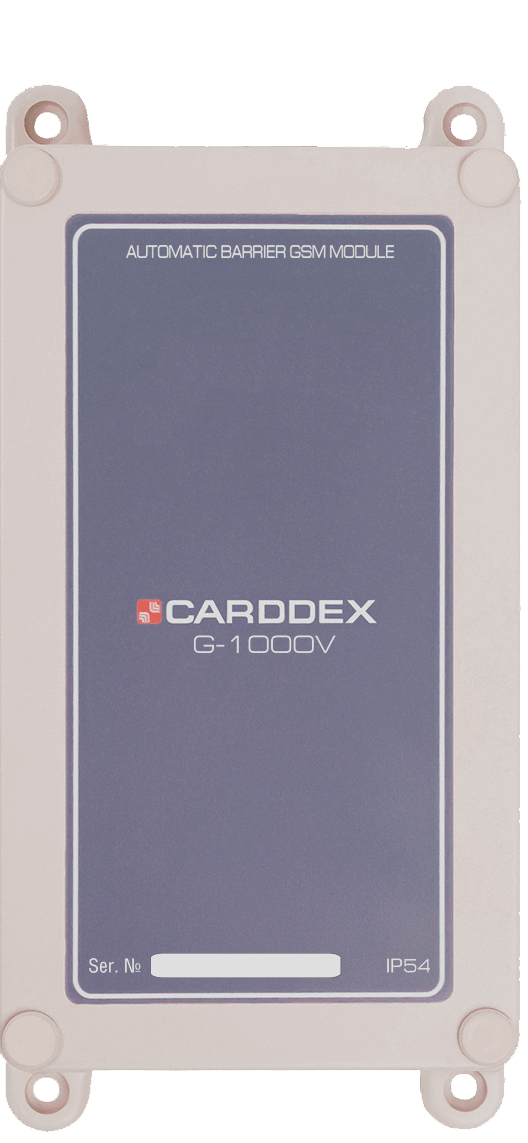 GSM модуль "G-1000V" для откатных шлагбаумов Carddex серии "VBR"