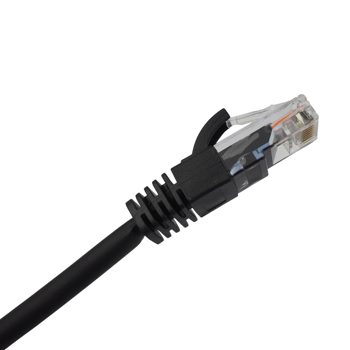 Шнур комм, кат. 5е, неэкр, U/UTP, RJ45/RJ45, 100 МГц LSZH, AWG24 0.15м, чёрный