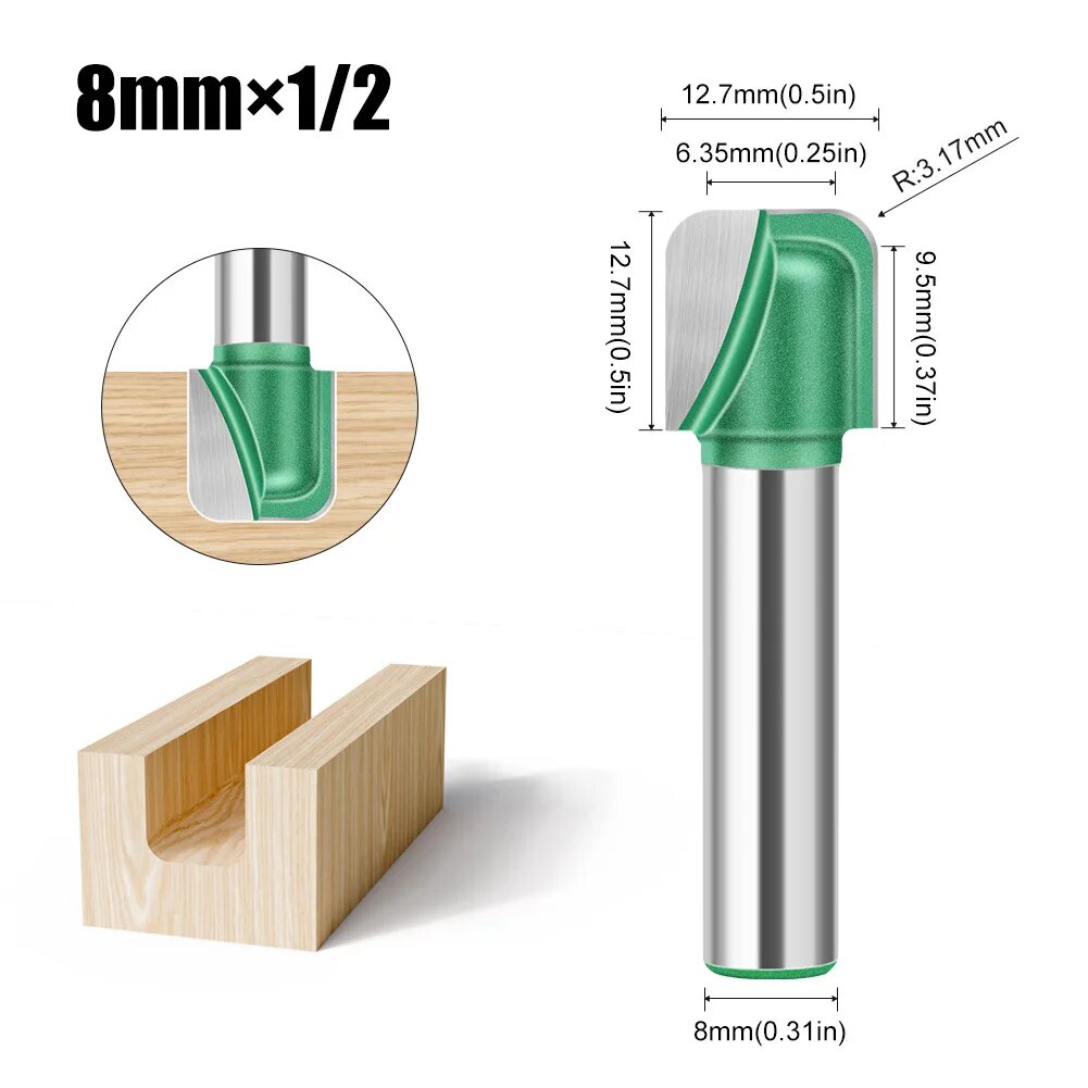 Торцевая фреза 8 мм, Cutting Edge Length: 02