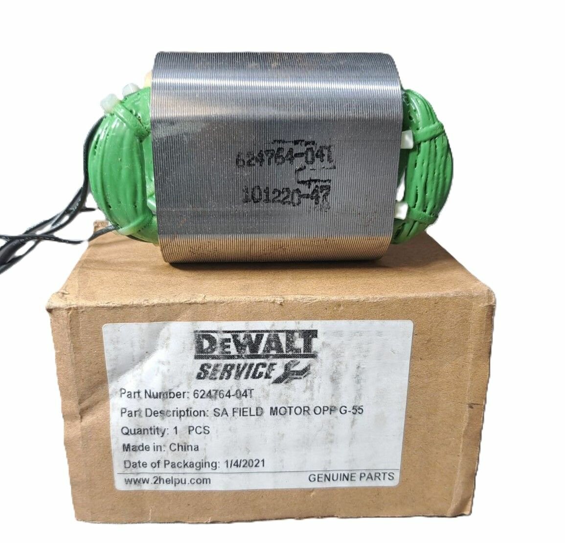 Статор 230В 624764-04 для болгарки (УШМ) DeWalt (Деволт) DWEN201 TYPE 1