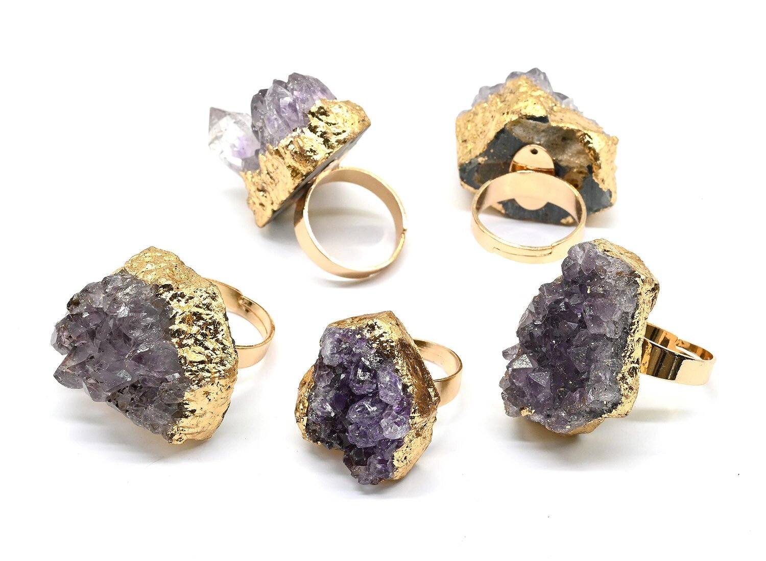 Кольцо, аметист