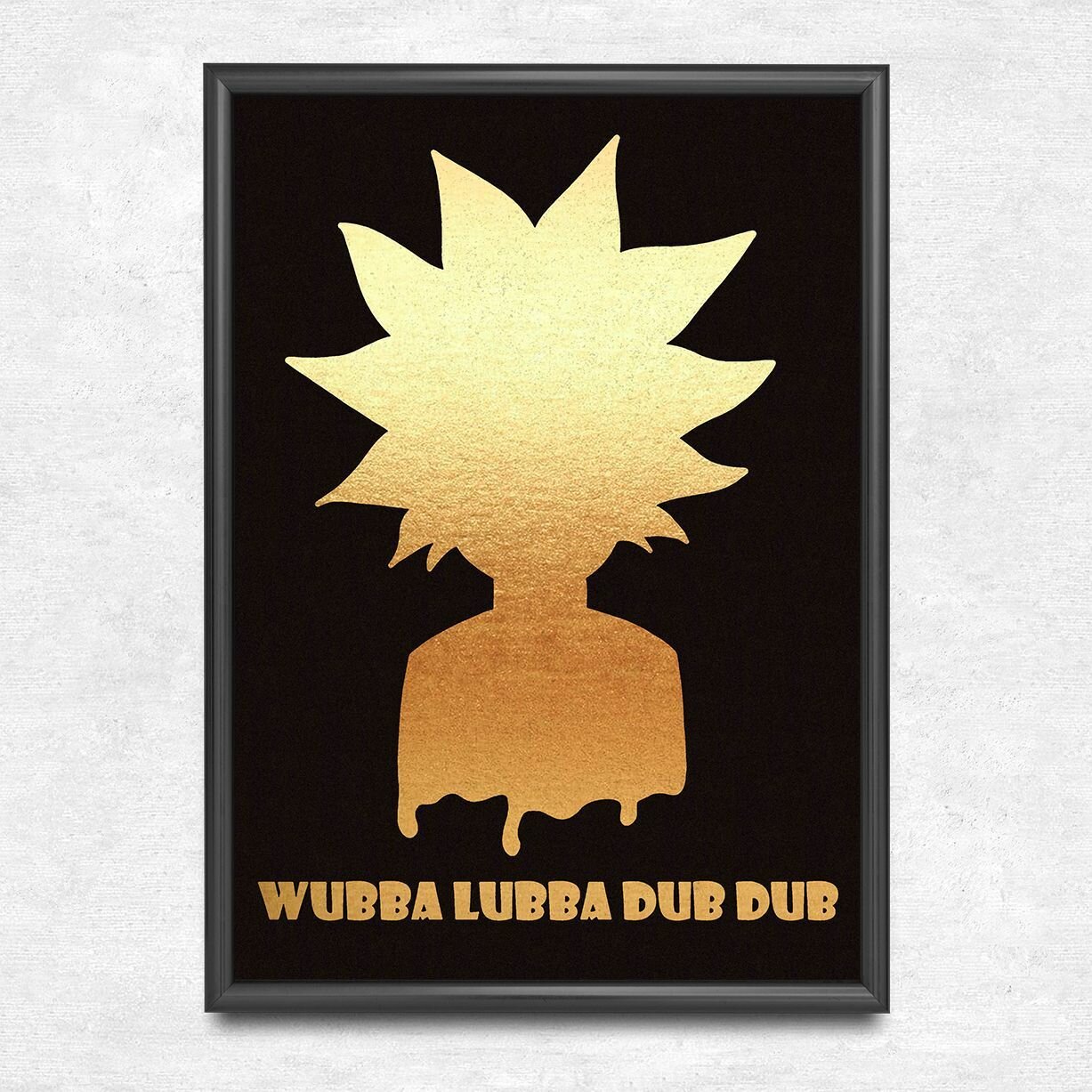 Постер на стену Рик и Морт / Плакат интерьерный Rick and Morty мультсериал