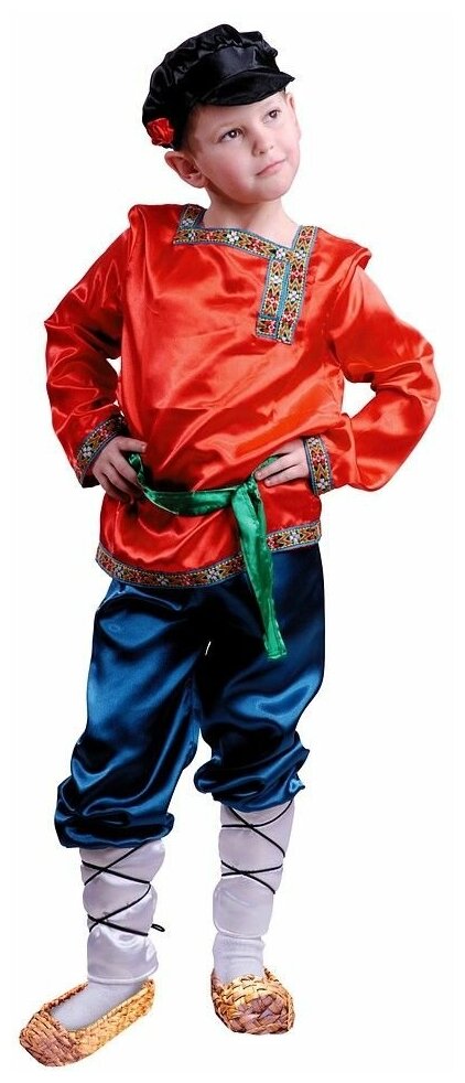 Карнавальный костюм на мальчика Ванюшка (104-110) русский народный