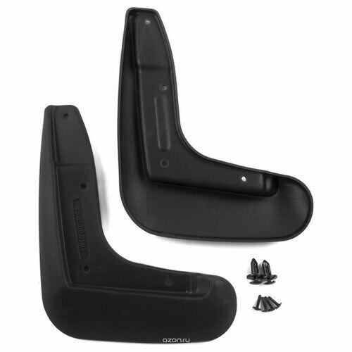 Комплект брызговиков передних Novline-Autofamily для Nissan Teana седан, 2014-, 2 шт Autofamily NLF3642F10