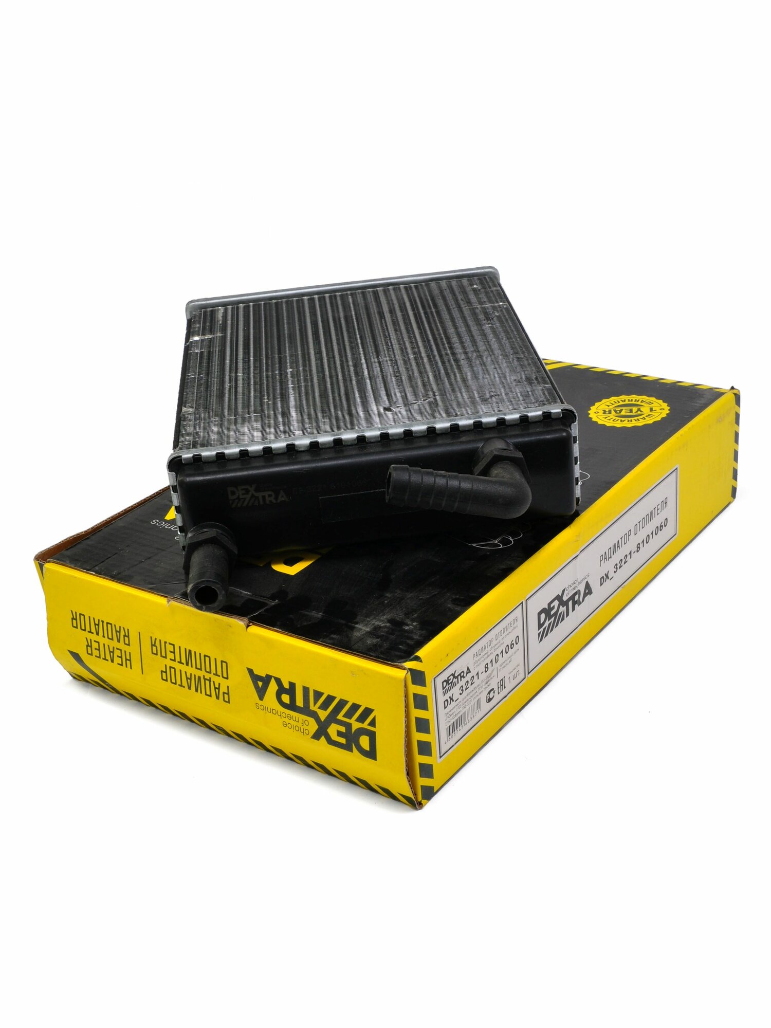 Радиатор отопителя для ГАЗ 3302 Газель Бизнес, 2-х рядный старого образца