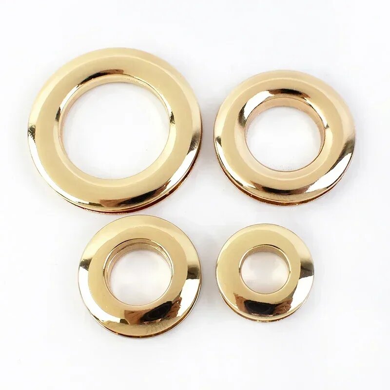 Металлические винтовые люверсы Meetee 5/10 шт. 19mm-5Pcs, LightGold