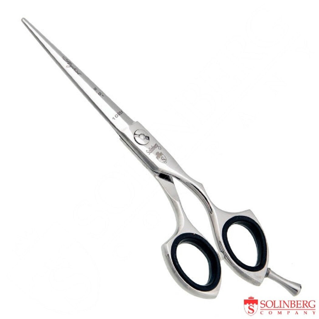 Ножницы парикмахерские Solinberg Stylist 10055, прямые, 5.5", нержавеющая сталь, эргономичные