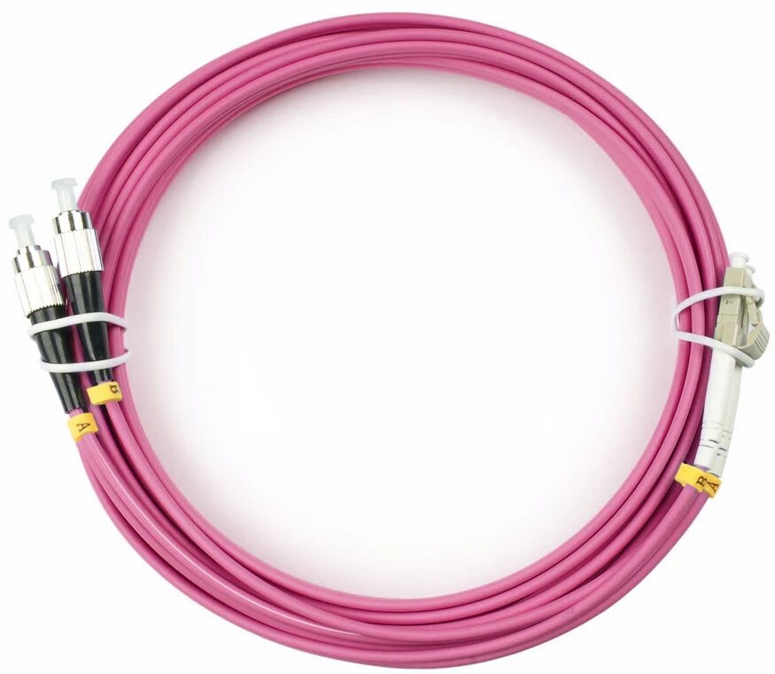 Патч-корд Cabeus 10м (FOP-50-OM4-LC-FC-10m)