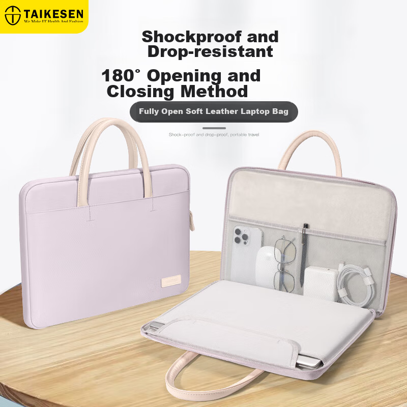 Taikesen Laptop Bag for Women 14 Inch, Suitable for Apple MacBook, Huawei, Lenovo Xiaoxin Air 13.6