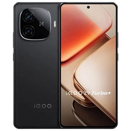 Смартфон Vivo iQOO Z9Turbo Plus, OriginOS 4 (есть русский интерфейс), NFC, 6400 mAh, 12 ГБ + 256 ГБ, черный, CN
