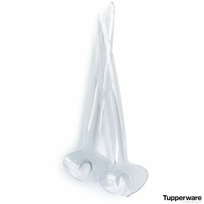 Салатная пара Tupperware Элегантность, прозрачная